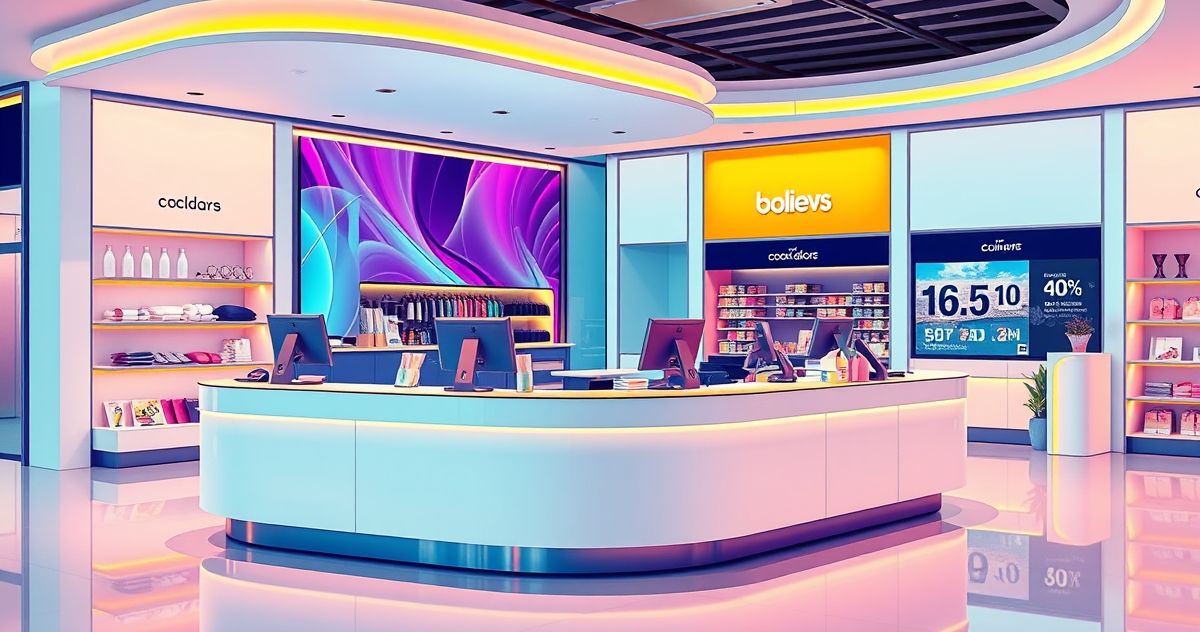 Cash Wrap Design Retail - DyeLot Interiors