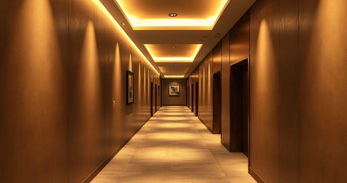 Corridor Design Hospitality - DyeLot Interiors