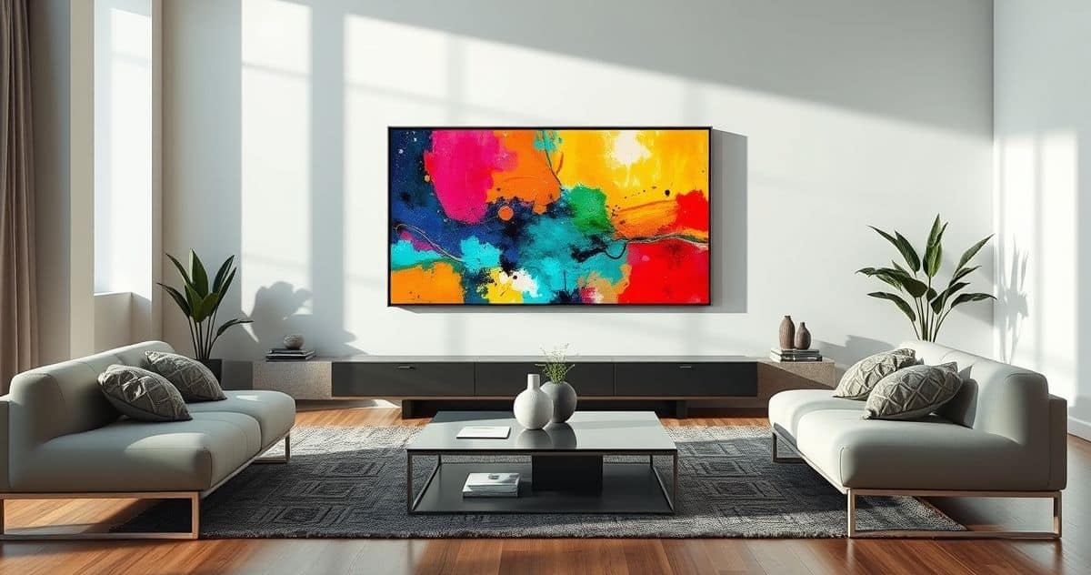 Digital Art Frame Displays - DyeLot Interiors