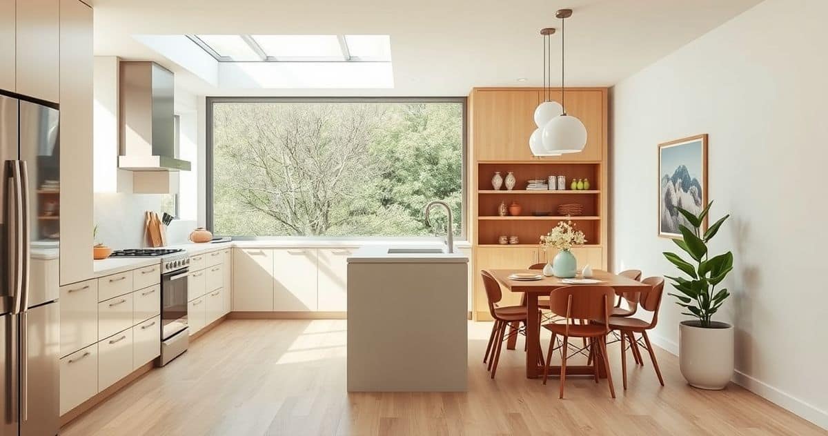 Kitchen Pass-Through Design - DyeLot Interiors
