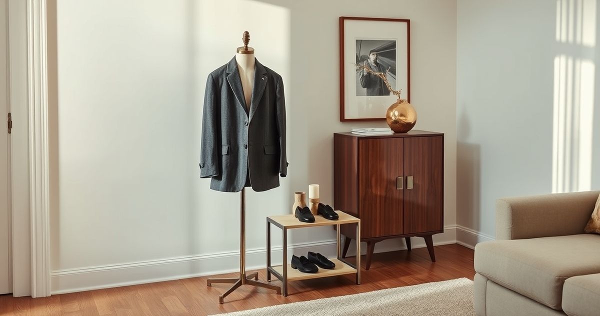 Valet Stand Design Room - DyeLot Interiors