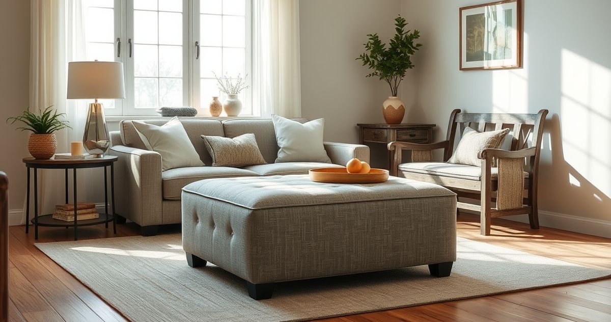 Accent Benches and Ottomans - DyeLot Interiors