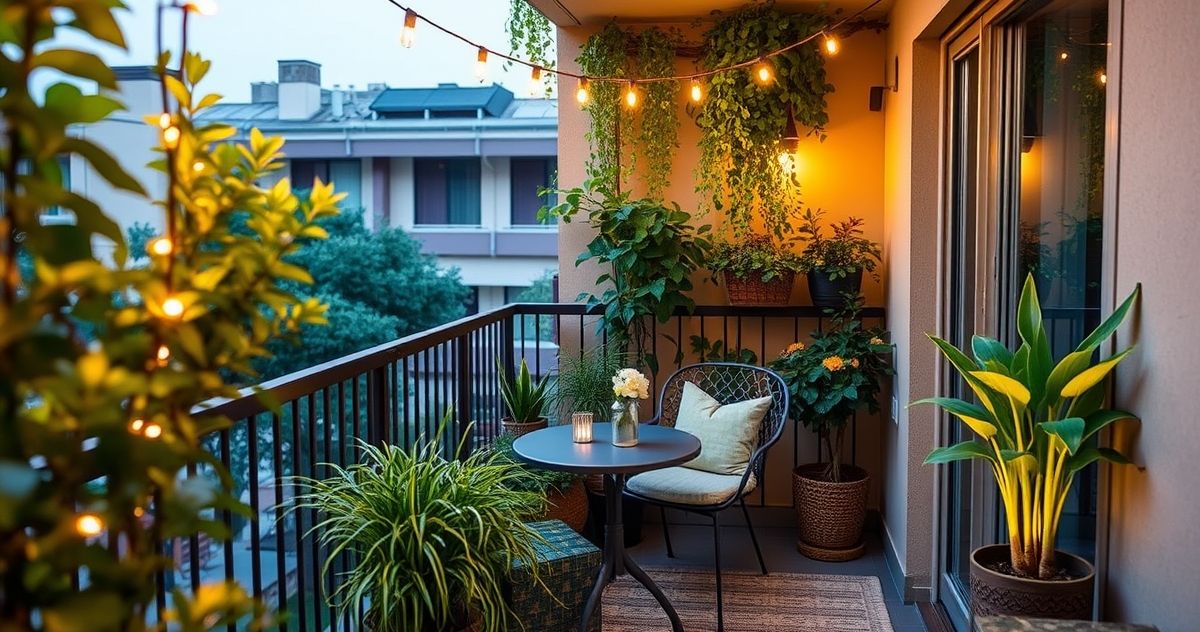 Balcony Designs with Seating Areas - DyeLot Interiors