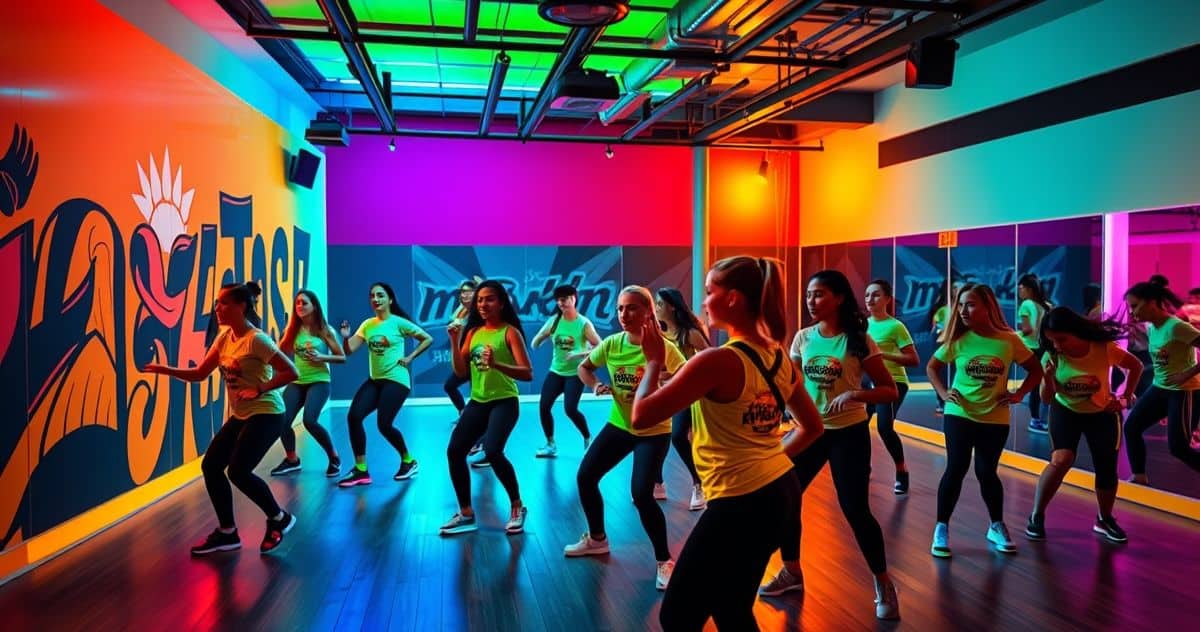 Branded Fitness Class Themes - DyeLot Interiors
