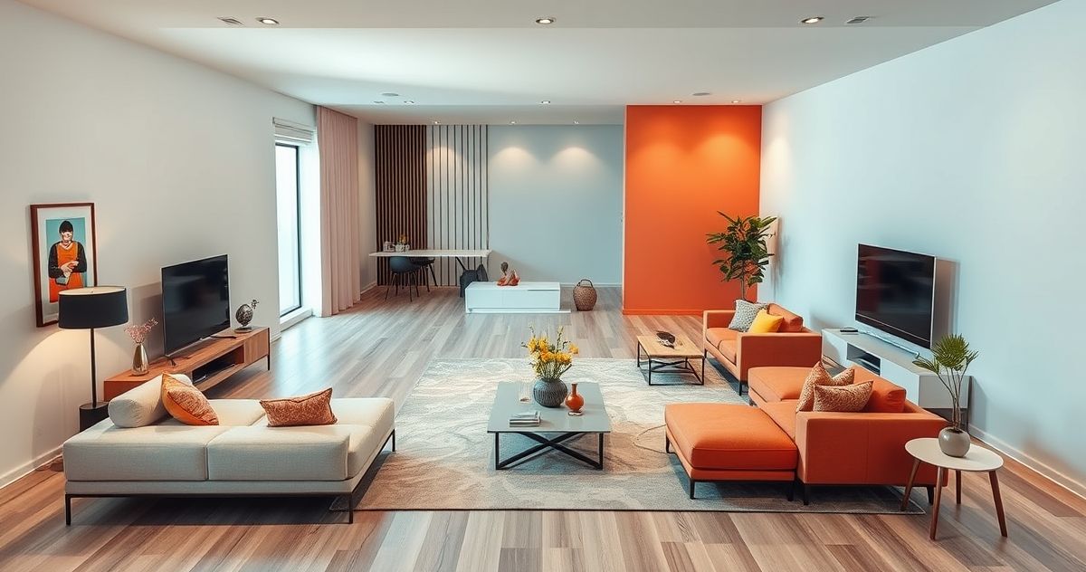 Dynamic Space Layouts and Flow - DyeLot Interiors