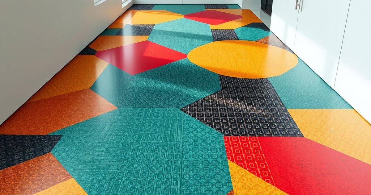 Floor Pattern Branding Integration - DyeLot Interiors