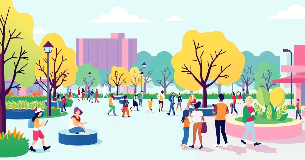 Gamification Elements in Public Spaces - DyeLot Interiors