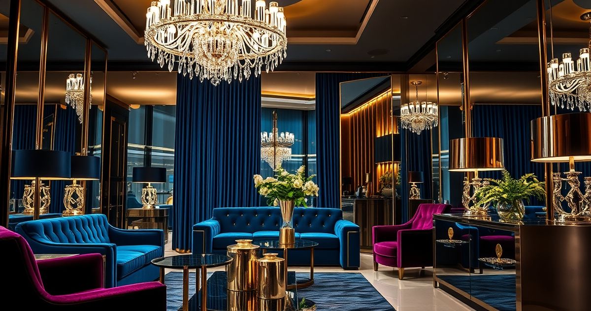 Glamorous Interior Design Style - DyeLot Interiors