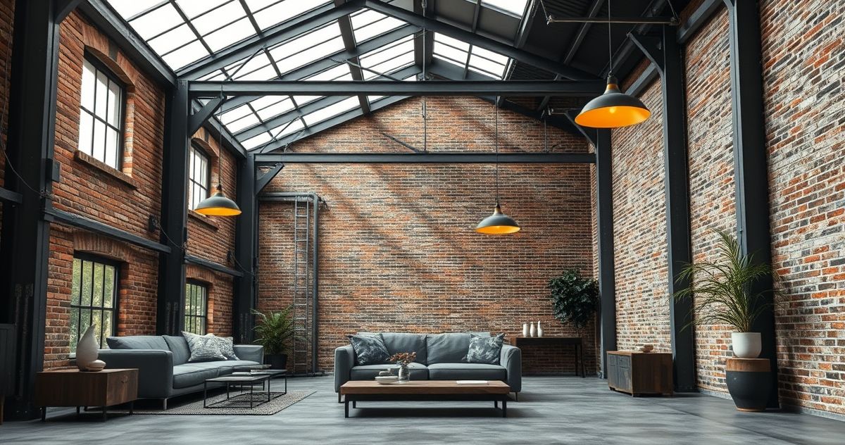 Industrial Interior Design Style - DyeLot Interiors