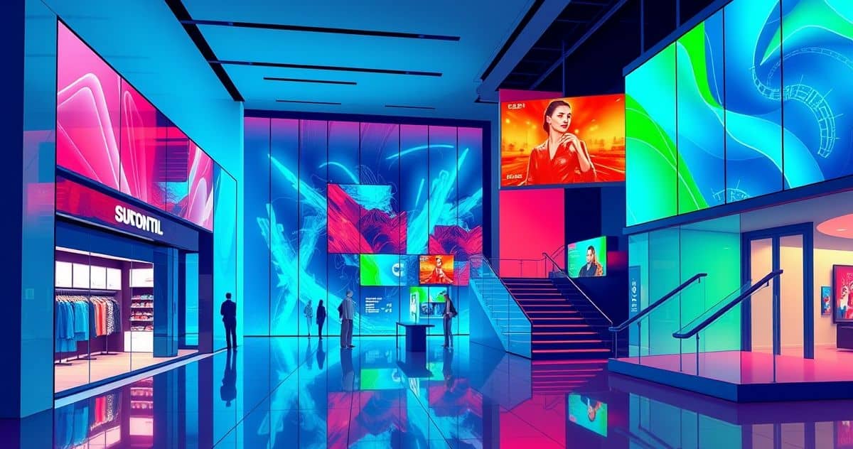 Interactive Digital Display Integration - DyeLot Interiors