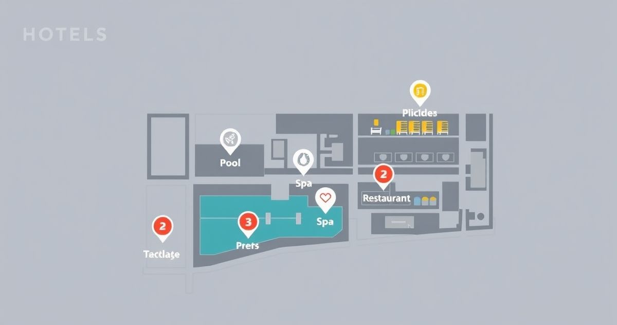 Interactive Hotel Maps - DyeLot Interiors