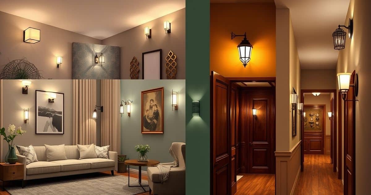 Sconce Lighting Style Selection - DyeLot Interiors