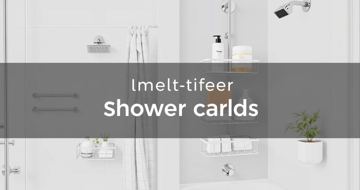 Shower Caddies for Guest Amenities - DyeLot Interiors