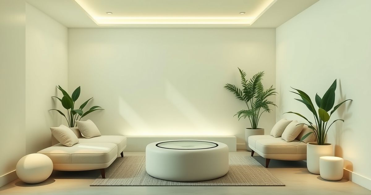 Spa Relaxation Lounges - DyeLot Interiors