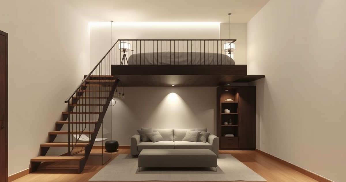 Split-Level Guestroom Layouts - DyeLot Interiors