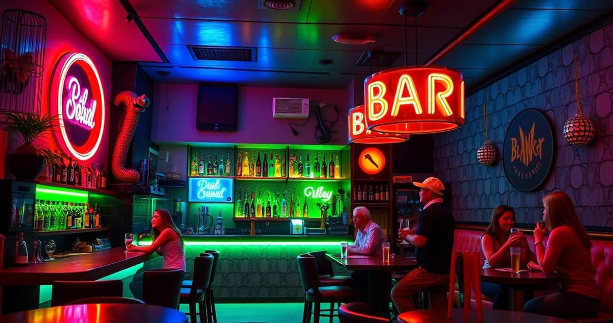 Themed Bar Concept Design - DyeLot Interiors