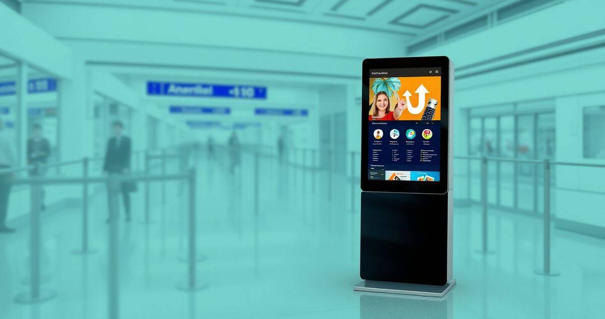 Touchscreen Information Kiosks - DyeLot Interiors