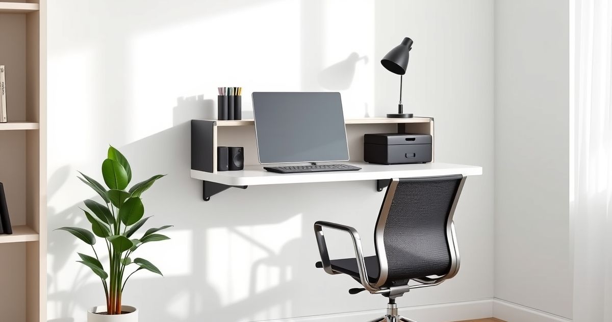 Wall-Mounted Desks - DyeLot Interiors
