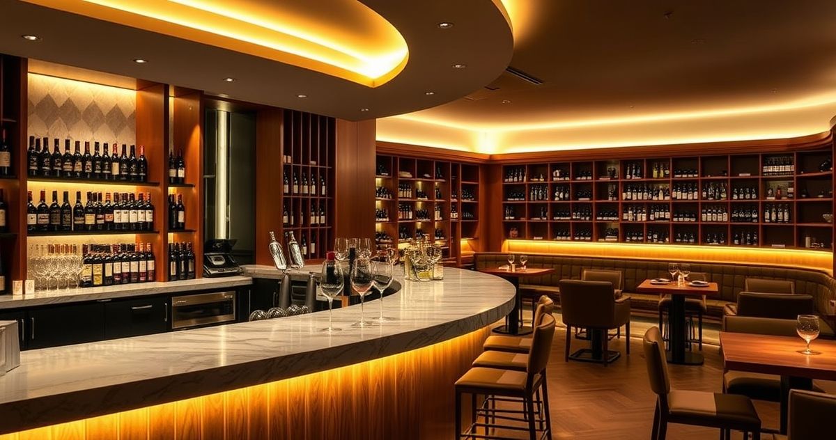 Wine Bars with Tasting Rooms - DyeLot Interiors