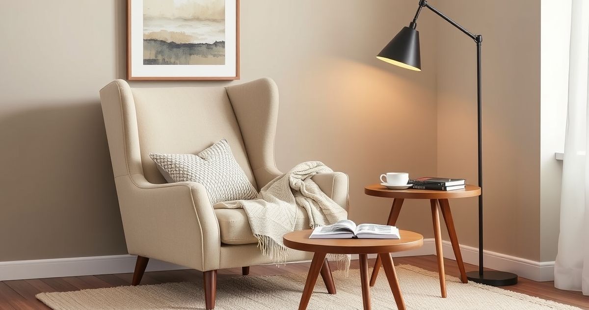 Wingback Chairs for Reading Nooks - DyeLot Interiors